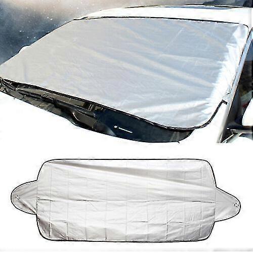 Universal Car Windshield Mirror Reflective Bar Cover Sun Shade ...