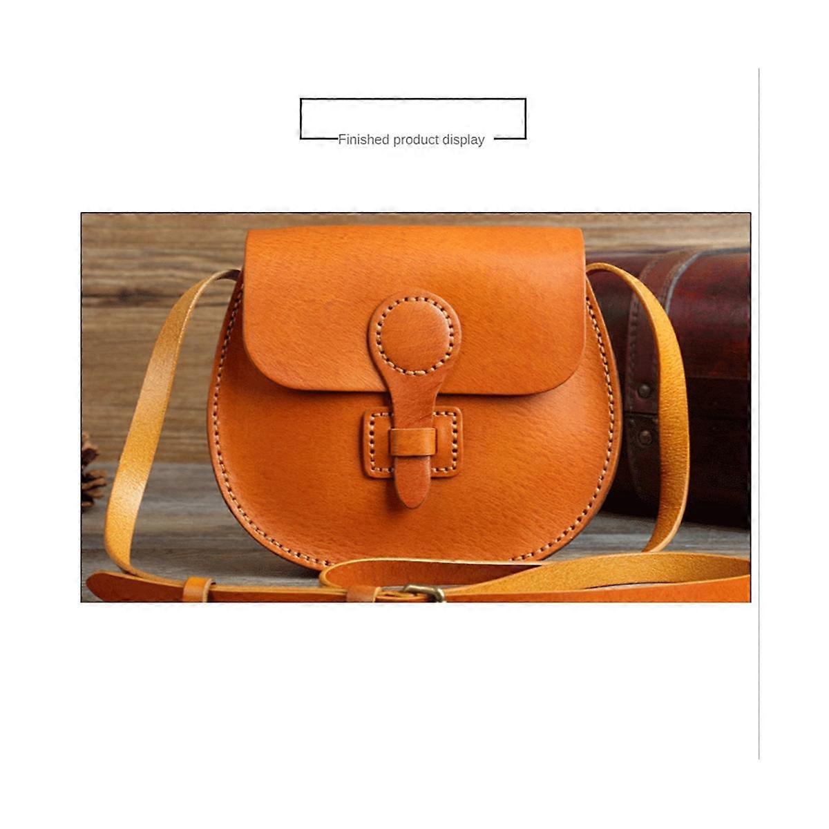 DIY Leather Tool Kit Kraft Handbag Sewing Pattern DIY Handmade Craft ...