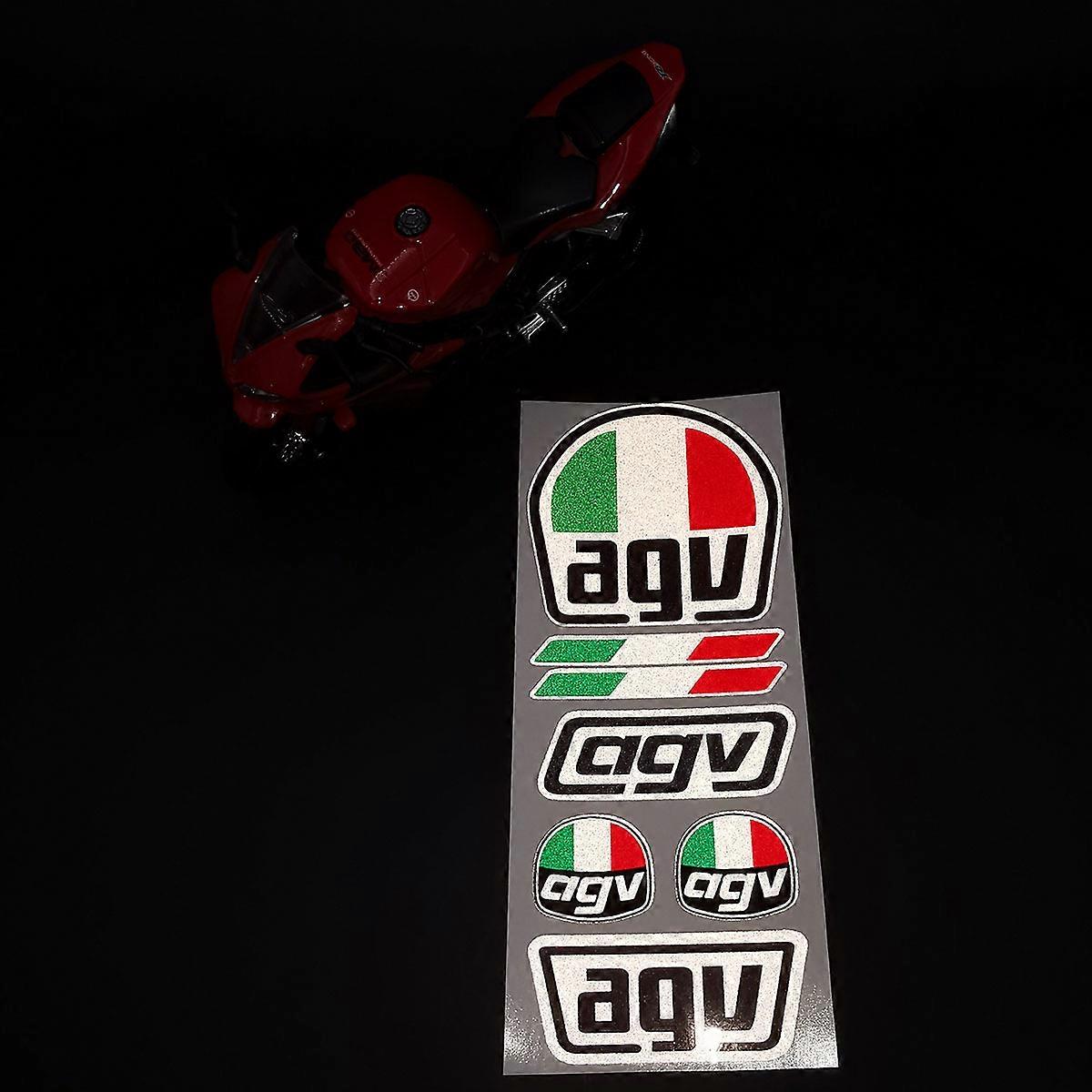 3M Highly Reflective Motorcycle Helmet Stickers Can Be Pasted Arc Special Stickers Suitable for ...