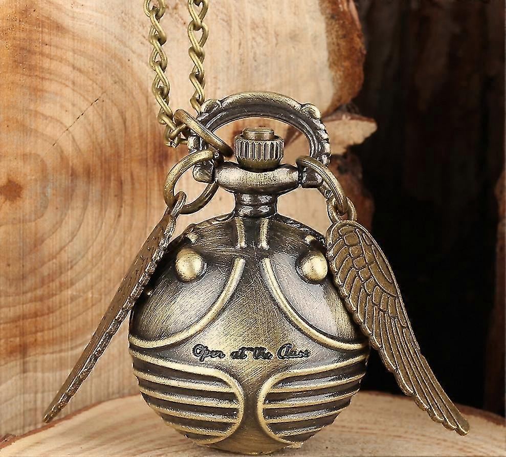 Golden Wings Snitch Action Toys Watch Quartz Watch Necklace Quidditch ...