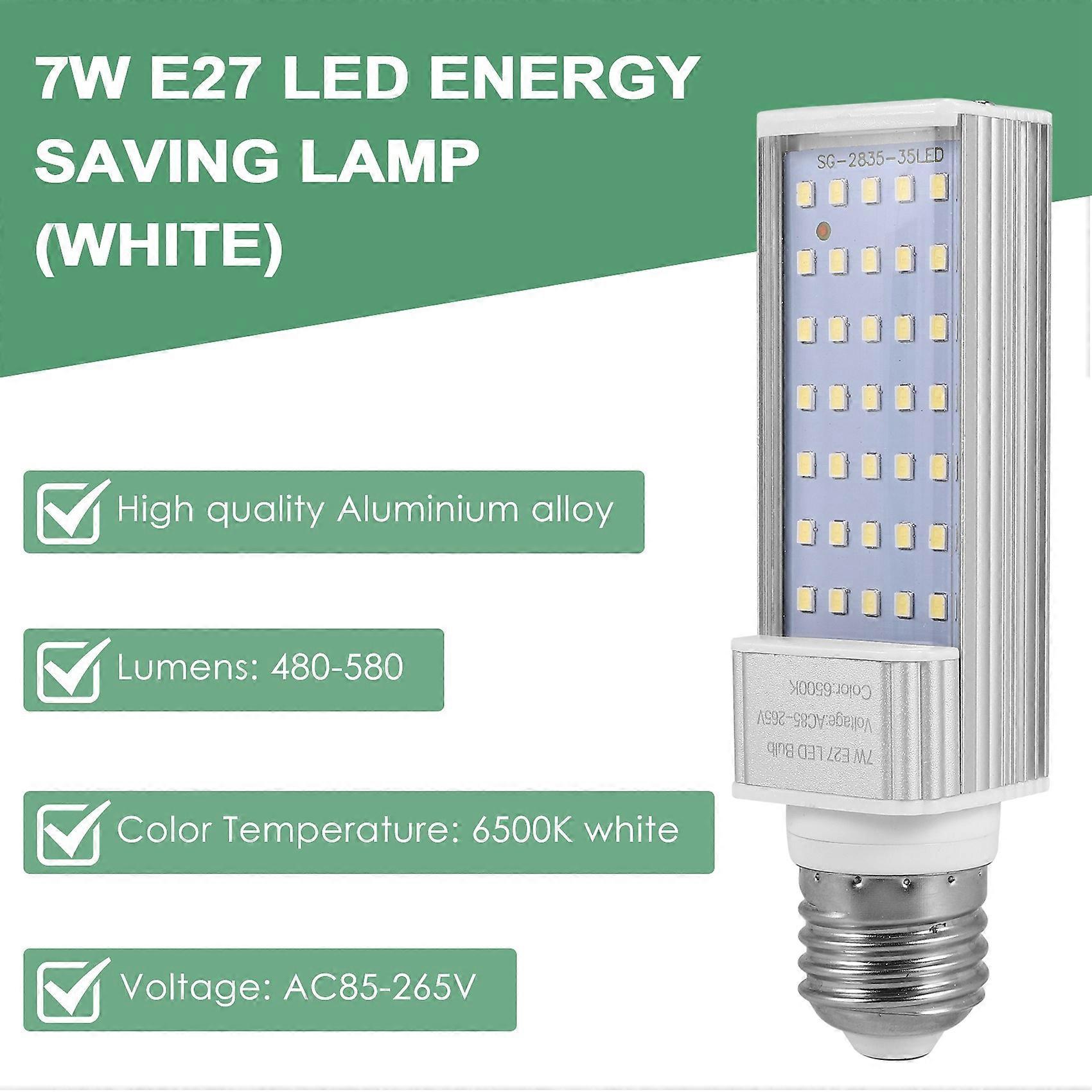 Fishpod White Plant Aquarium 7W Grow Light LED Tank Fish Coral Bulb E27 ...