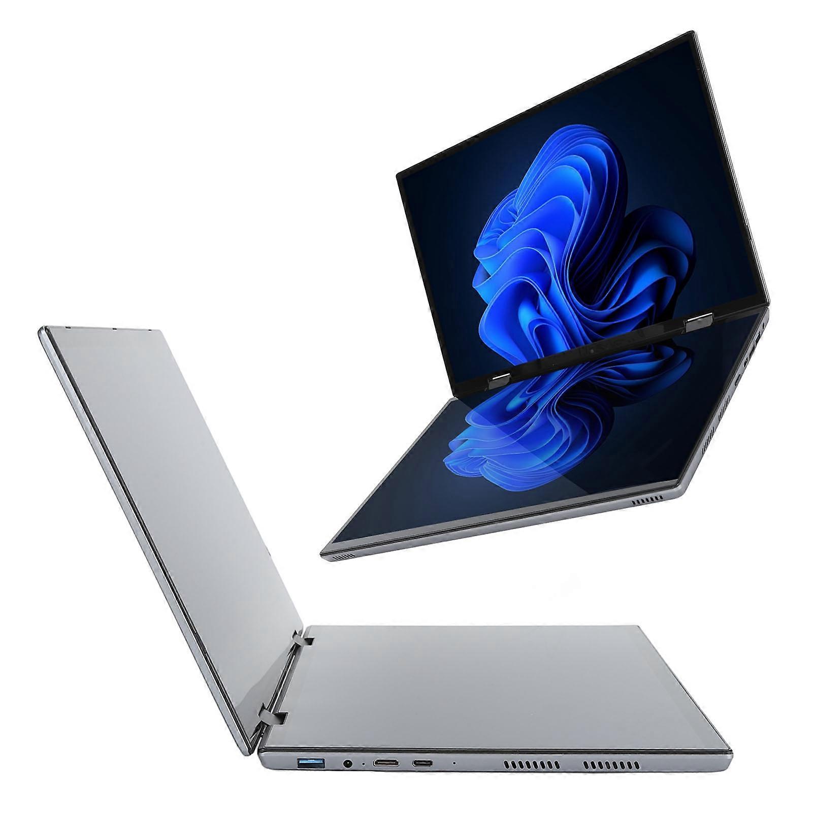 14inch Dual Screen Laptop for Intel Celeron Quad Core Processor 32G ...
