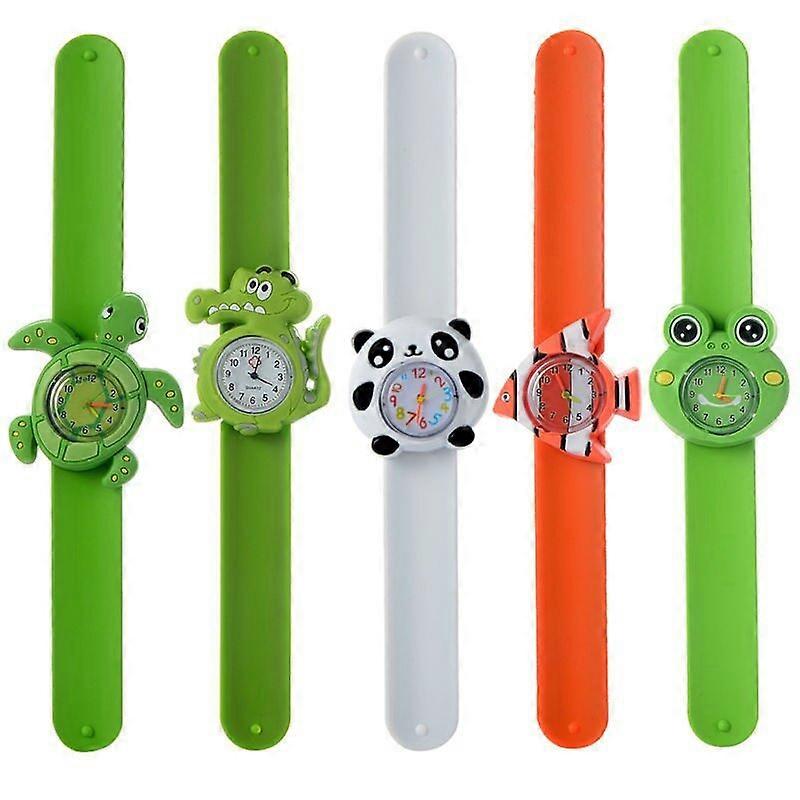 3D Animal Children's Watches Fashion Silicone Strap Quartz Wristwatches ...