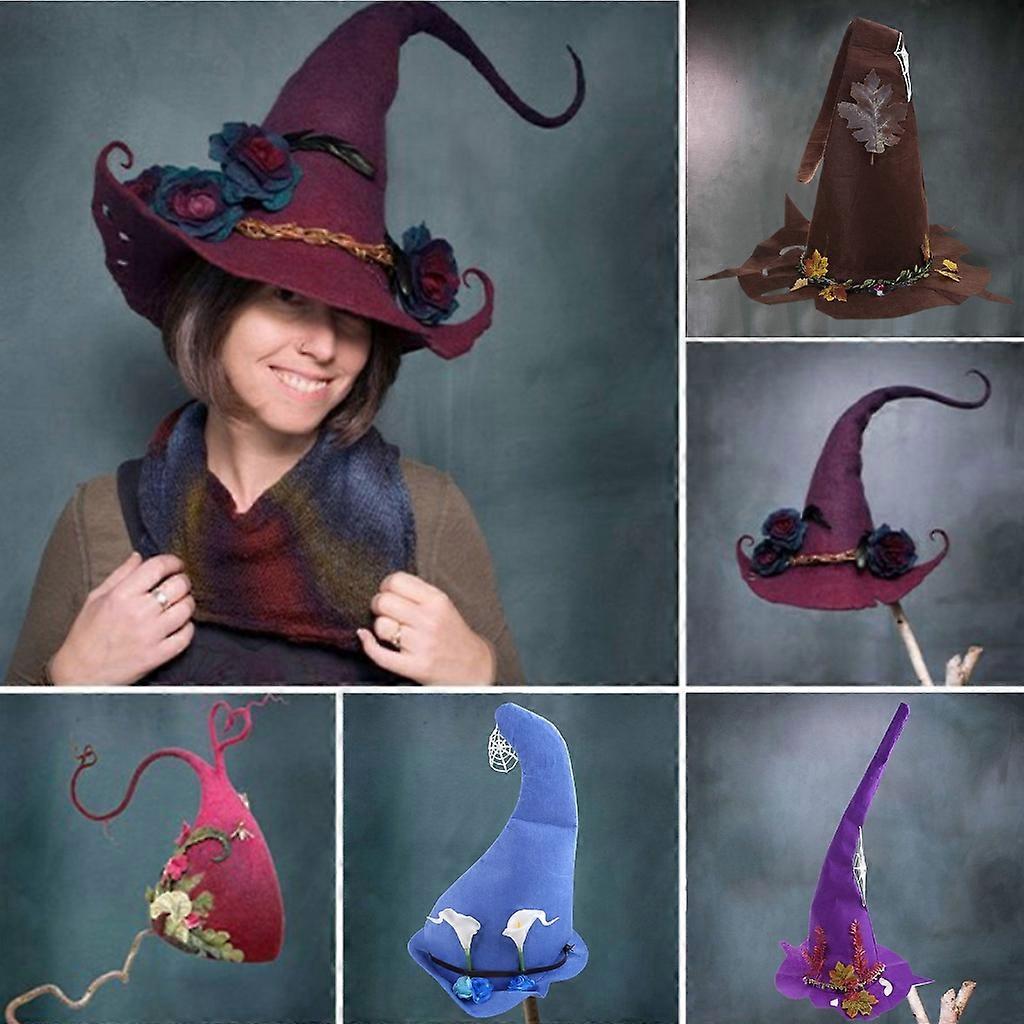 Beautiful Witch Hat for Creative Steeple Magic Hat Wizard Hat ...
