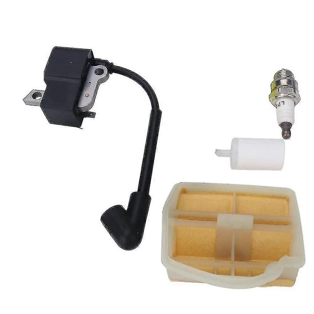 Ignition Coil Air Filter Kit Fit For 445 450 445e 450e Jonsered 2245 ...