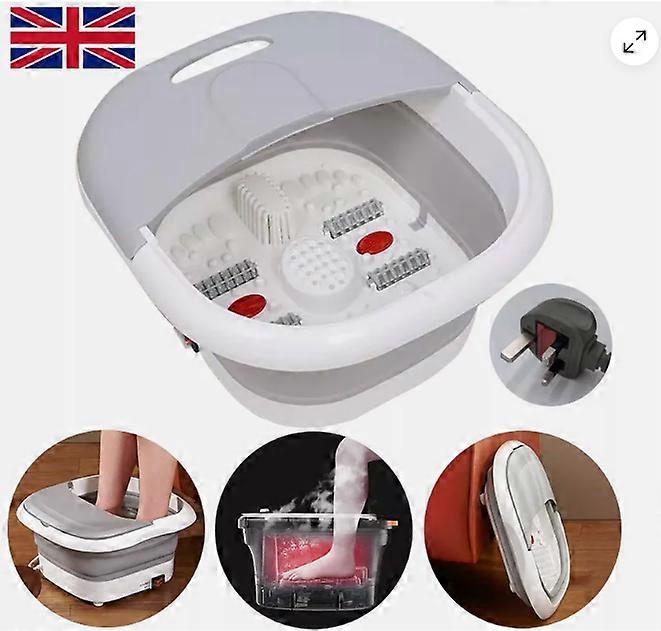 Electric Infrared Vibrating Wet Bath Foot Spa Relax Pedicure Soothing ...