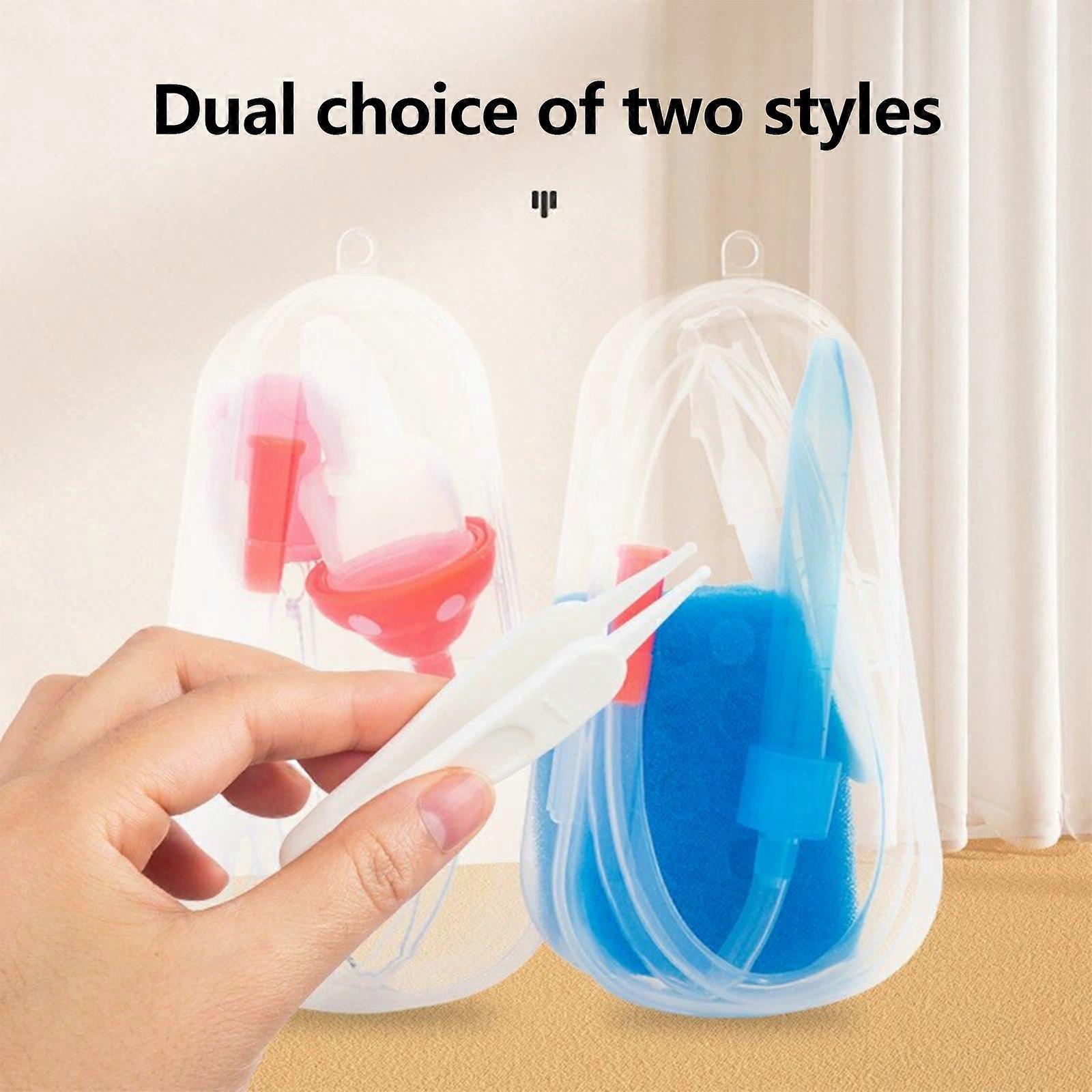 Baby Nasal Aspirator Vacuum Sucker Nose Mucus Snot Cleaner Safe For ...