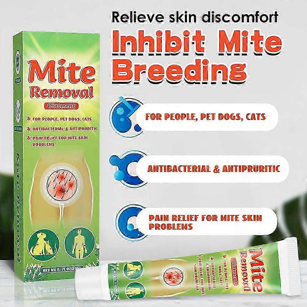 Mite care cream, body care herbal cream, anti-mite cream | Fruugo UK