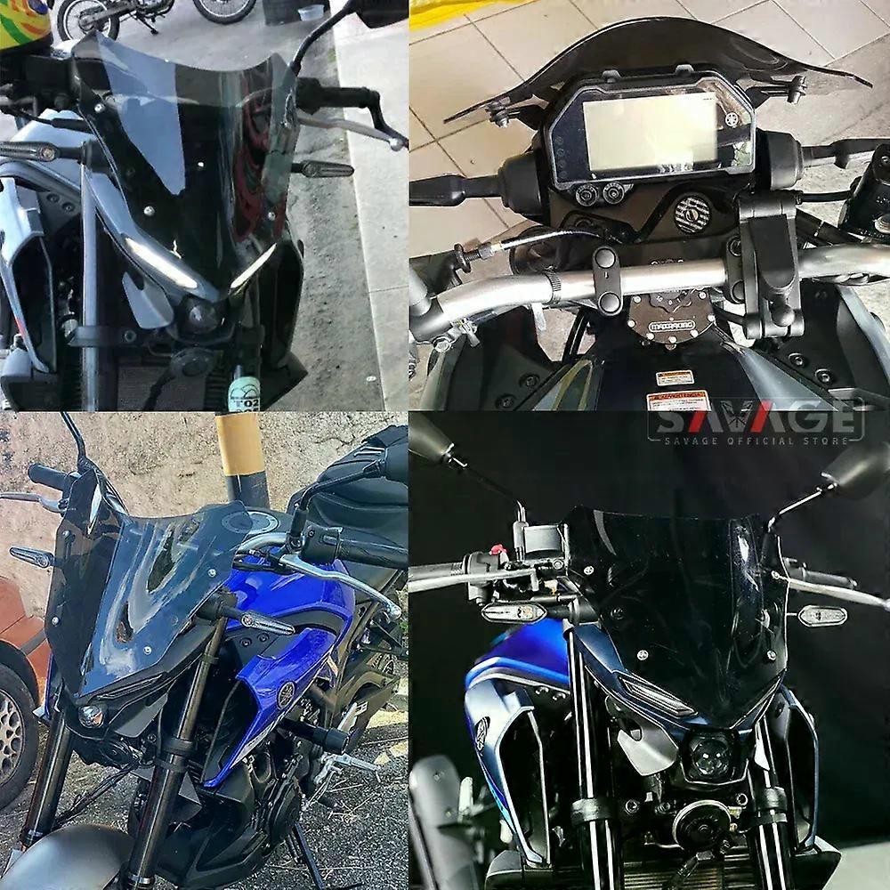 Applies to For YAMAHA MT25 MT03 2024 Windshield Windscreen MT-25 MT-03 ...