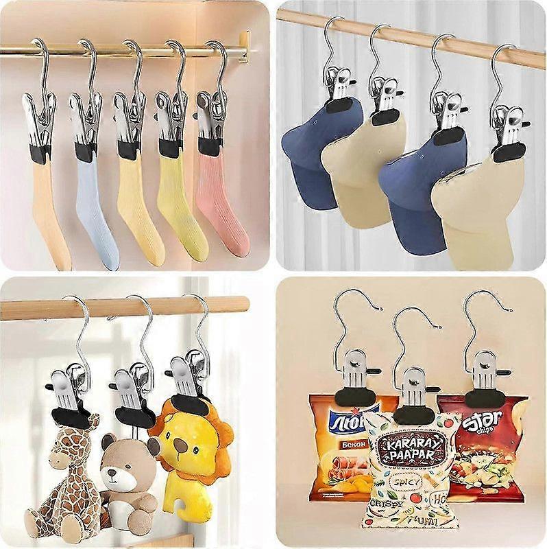 Clothes Pins 30-Pack Laundry Hook Hangers Clothes Hanger Clips for ...