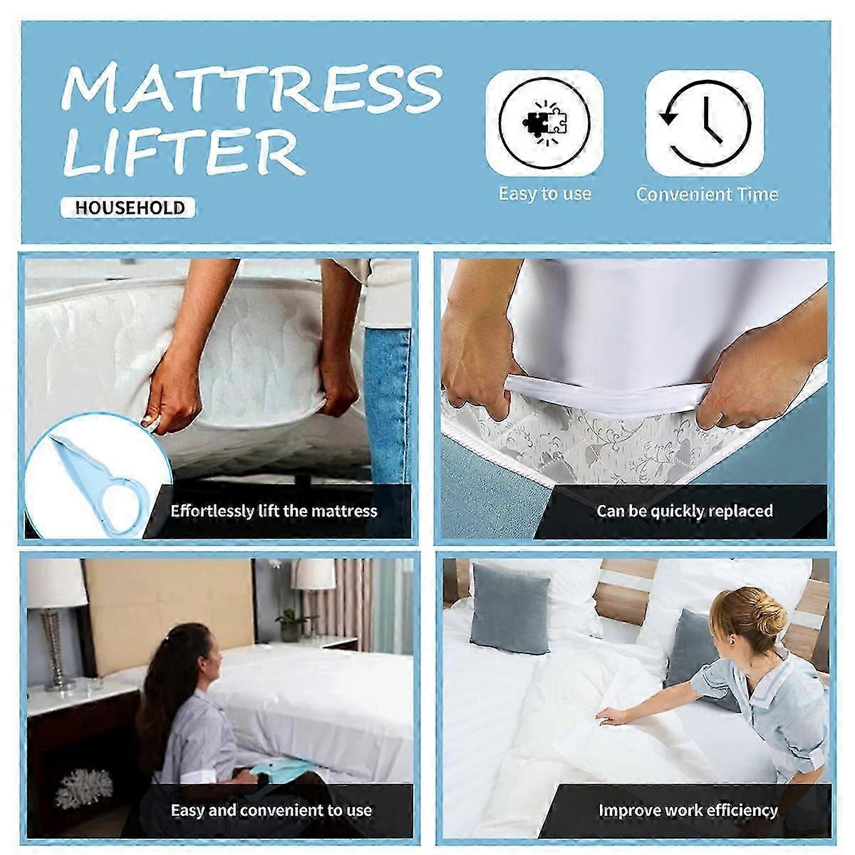 Ergonomic Mattress Wedge Elevator Home Mattress Lifter Mattress Tool ...