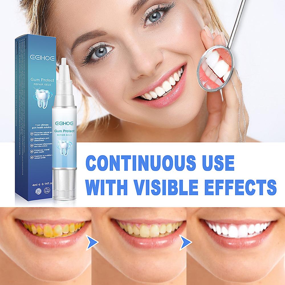 Tooth Yellow Repair Gel Reducing Gums Halitosis Jels for Tooth Health ...