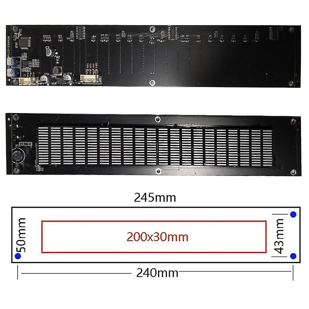 Led Music Spectrum Display Multimode Level Indicator Light Rhythm ...