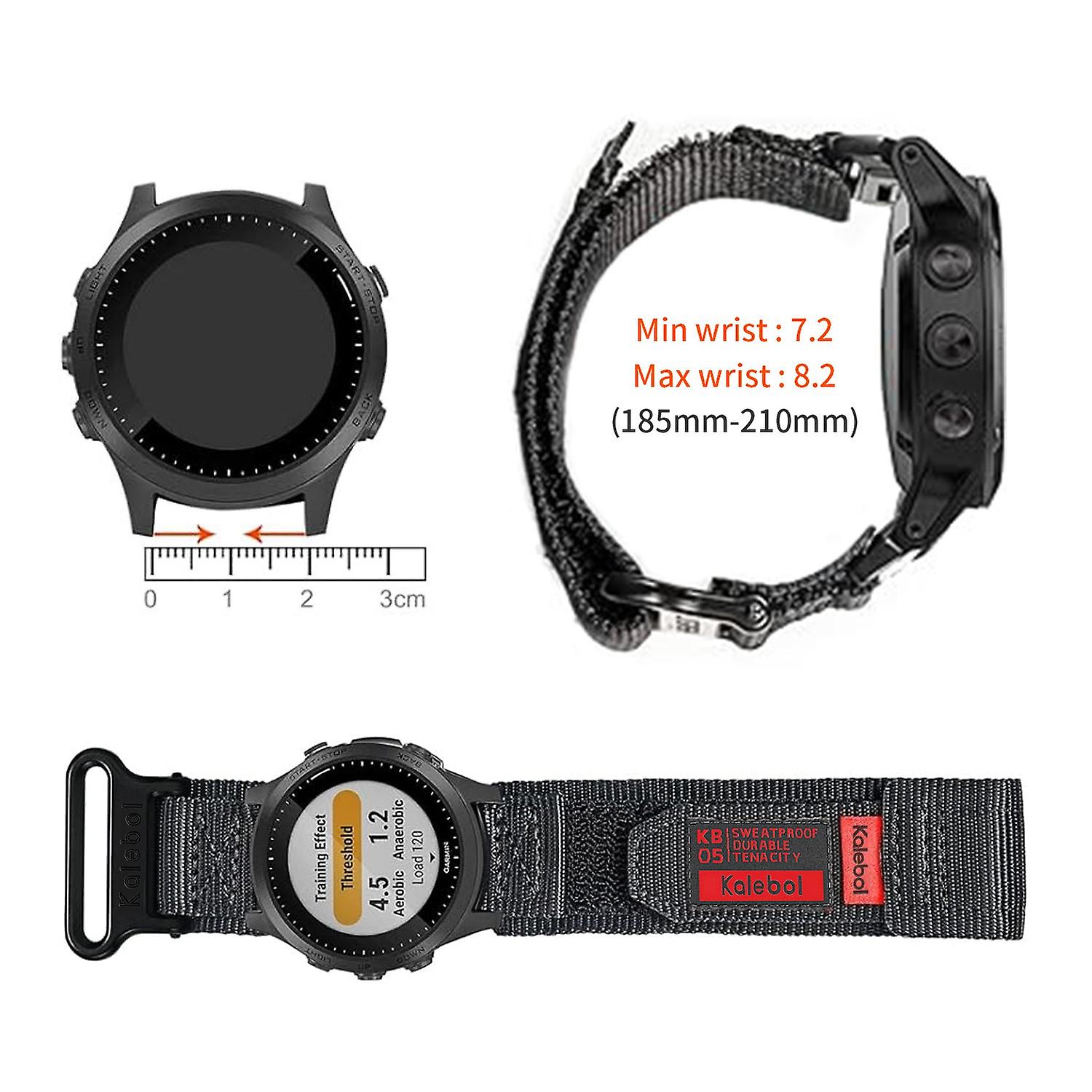 For Garmin Tactix 7 AMOLED Edition / Tactix 7 Pro / QuickFit 26mm Watch ...