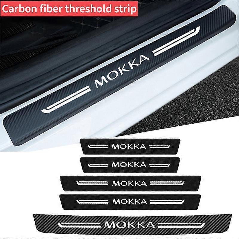 Motor Vehicle Parts Carbon Fiber Car Threshold Plate for Opel MOKKA ...