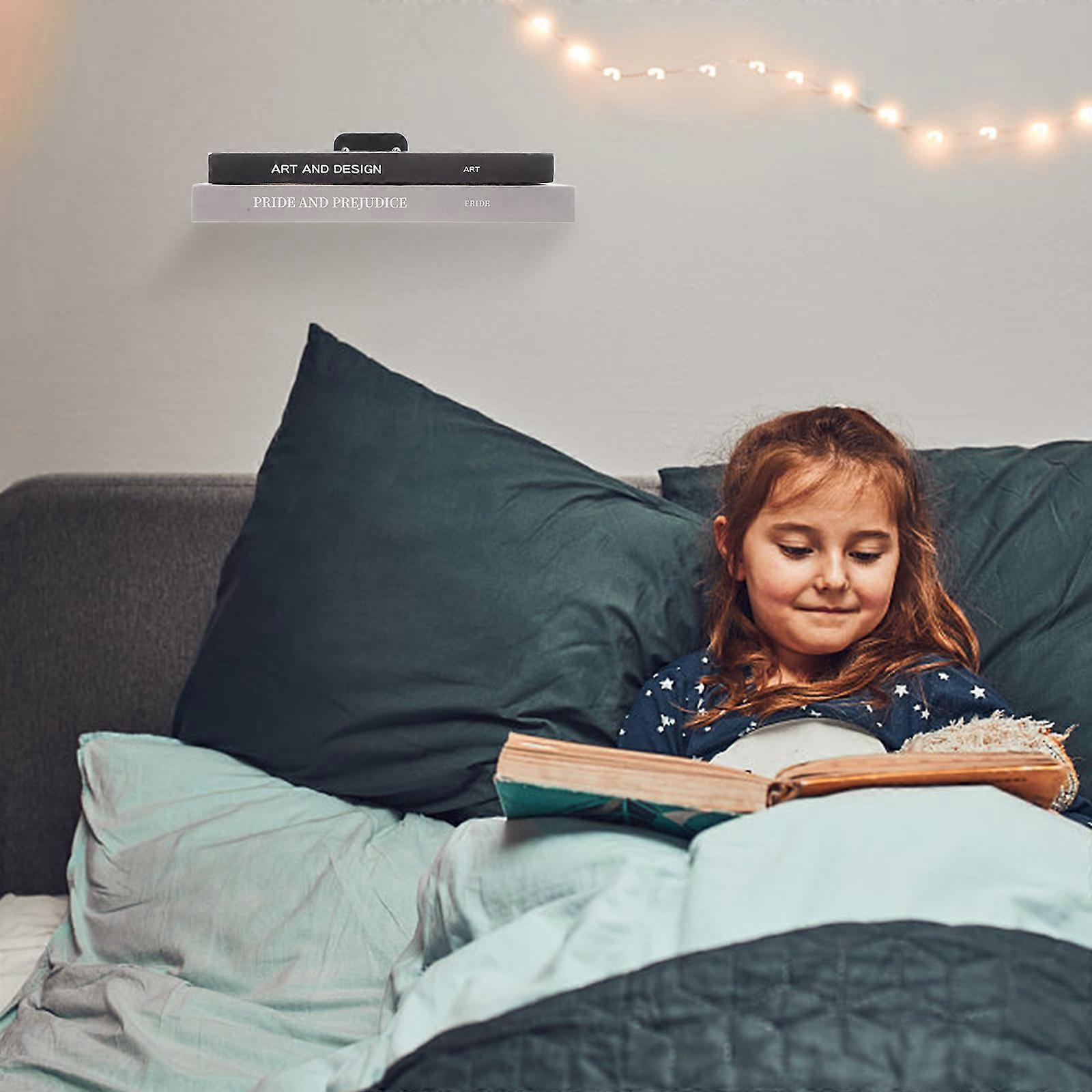 Hidden Wall Floating Book Shelf Invisible Floating Bookshelf Wall ...