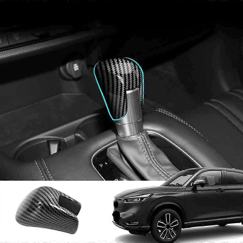 Cars Accessories For Honda Hrv Hr-V 2022-2024 Gear Head Cover Carbon ...