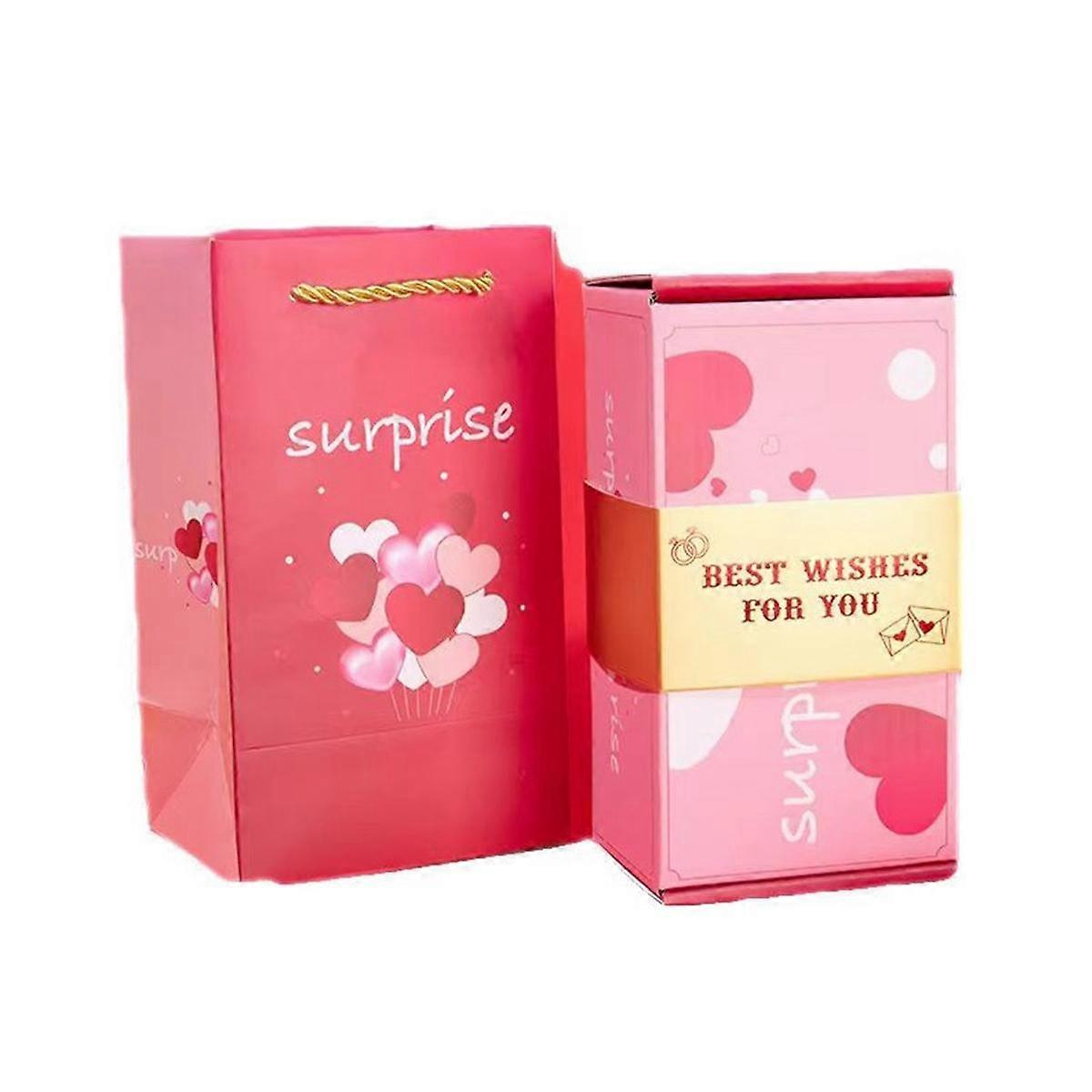 Exploding Gift Box Money Pop Up Surprise Birthday Prank Box, Money Roll ...