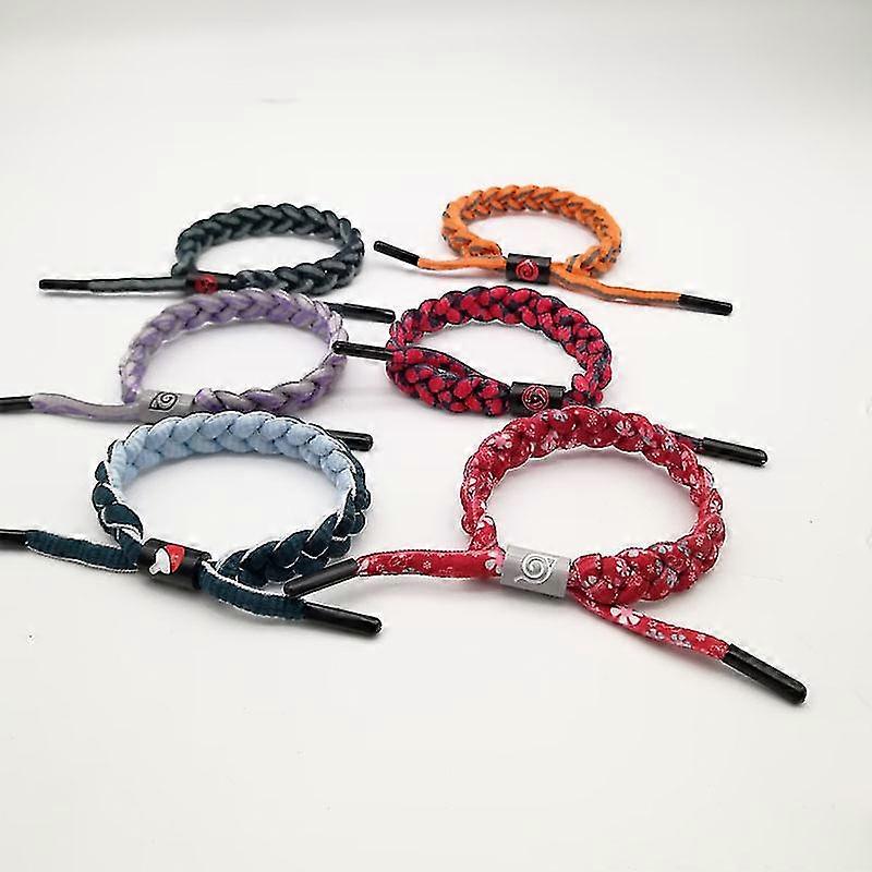 Couple Naruto Joint Name Holographic Woven Hand Rope Little Lion ...