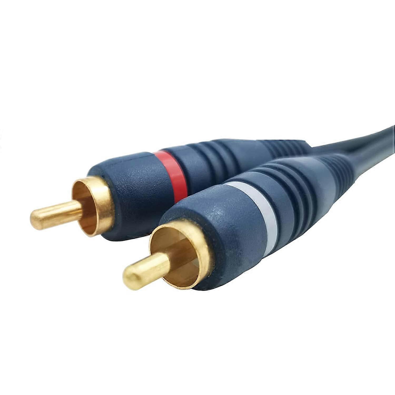 Cinch Cable Audio Splitter,15CM(RCA Y Cable, 2Pack, Blue) | Fruugo UK