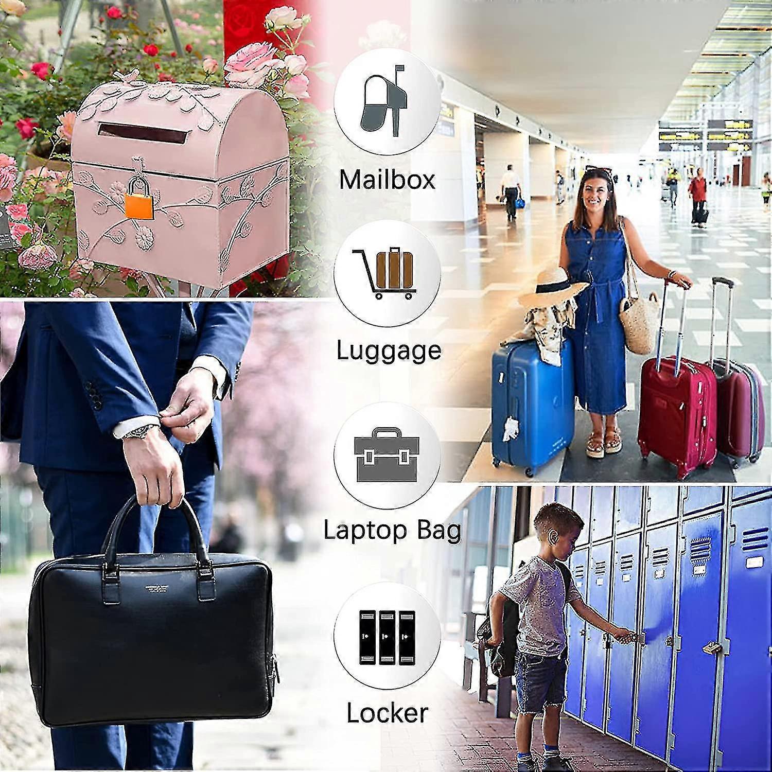 Padlock(10 Pack )bulk Small Locks With Keys Home School Essentials For ...