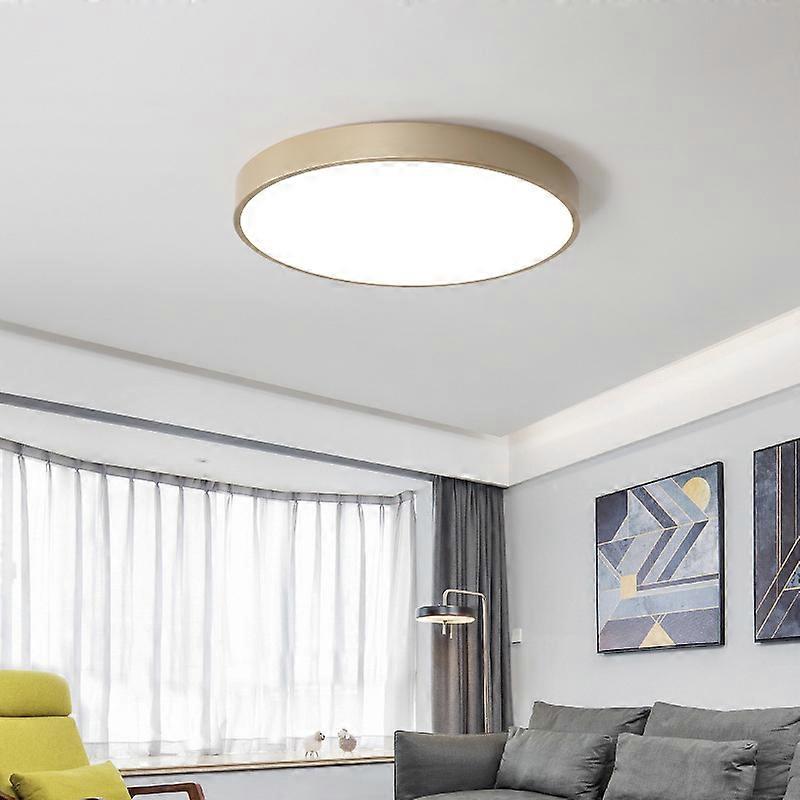 GOLD 15W 27W LED Ceiling Light Living Room Bedroom Light Corridor ...