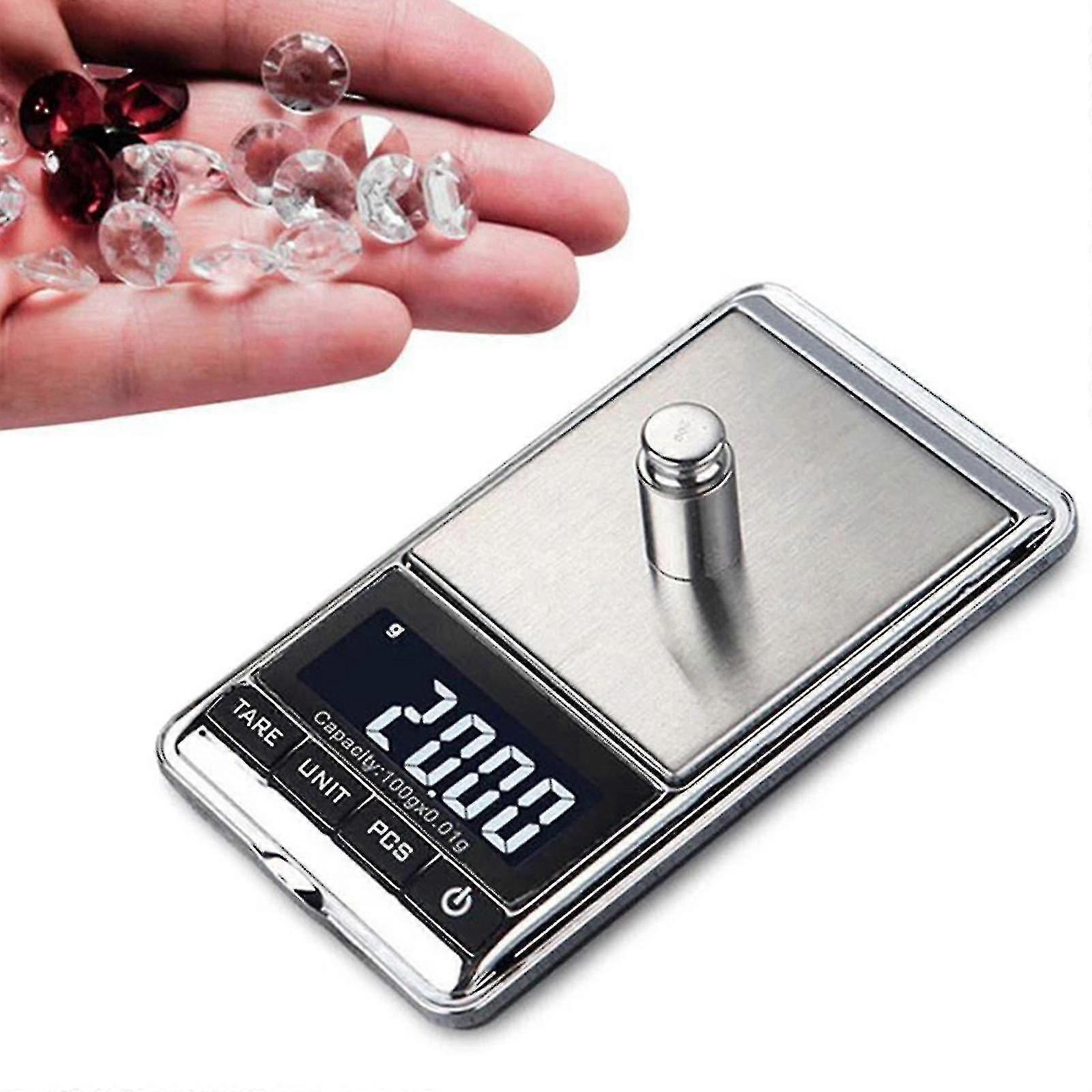Gold Silver Tester Set Diamond Precious Metal Testing Kit Digital Gram ...