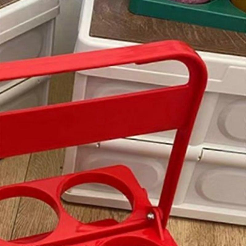 Portable Beer Bottle Rack Pure Color Foldable Beverage Storage Rack ...