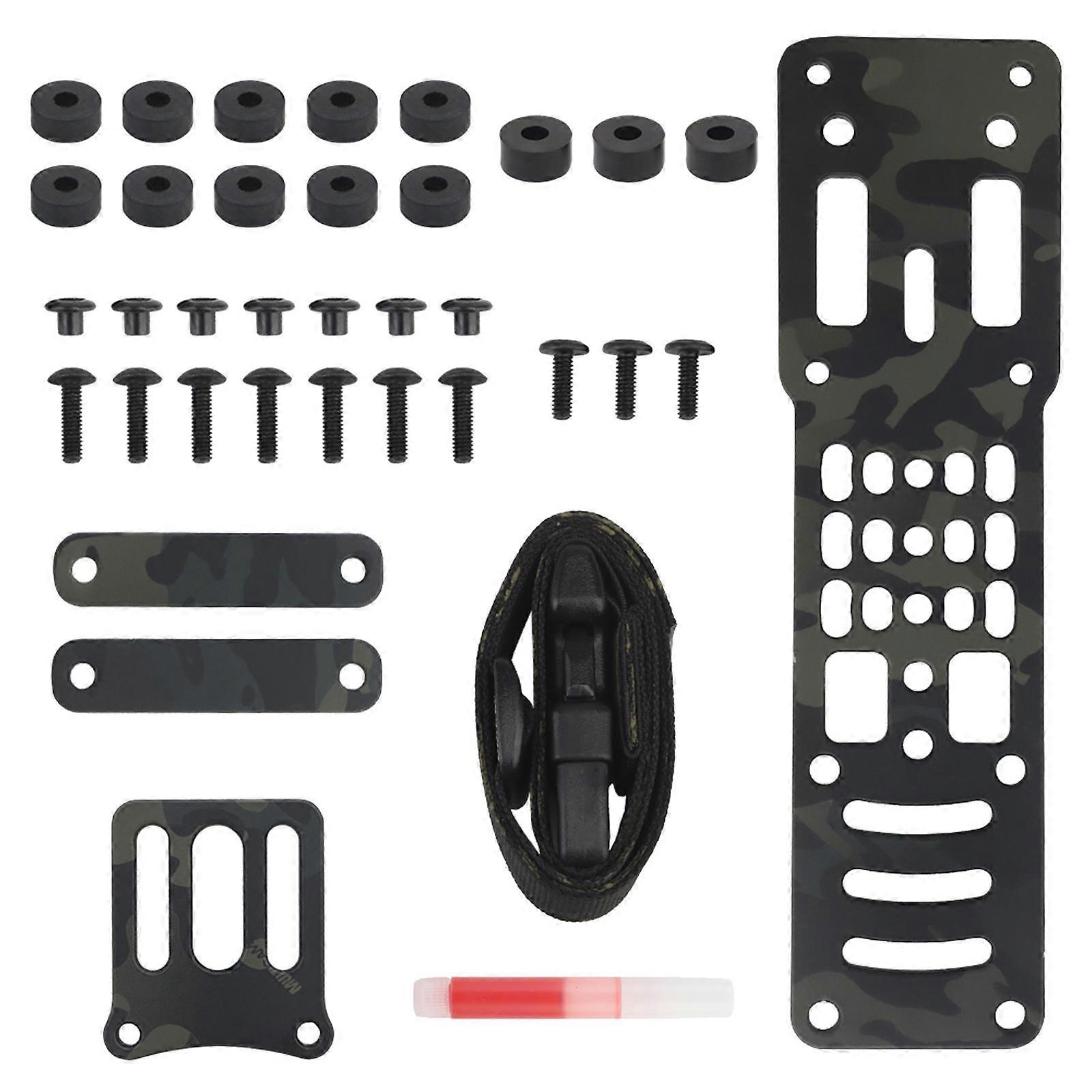 Modular Holster Adapter Leg Strap Kit 3 Hole black | Fruugo UK