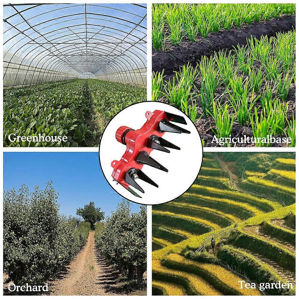 Weeding Head Grass Remover Tool Attachment 2 in 1 Weeding Wheels Weeder ...