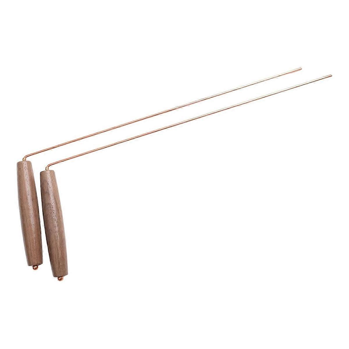 2PCS Pure Copper Metal Detection Rod,, Divining Rods | Fruugo UK