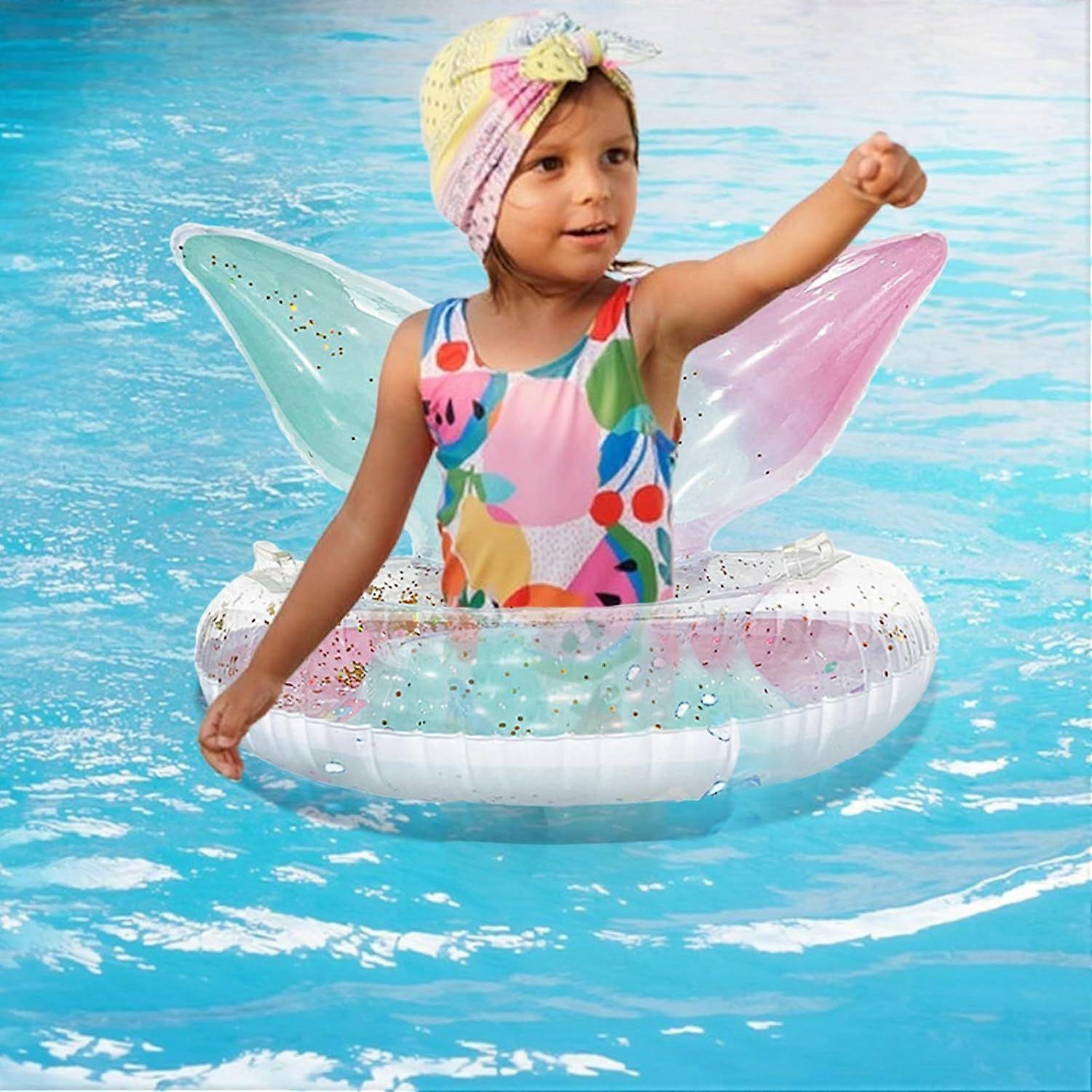 Swimming Ring for Kids,Mermaid Swim Ring Pool Inflatables Swimming ...