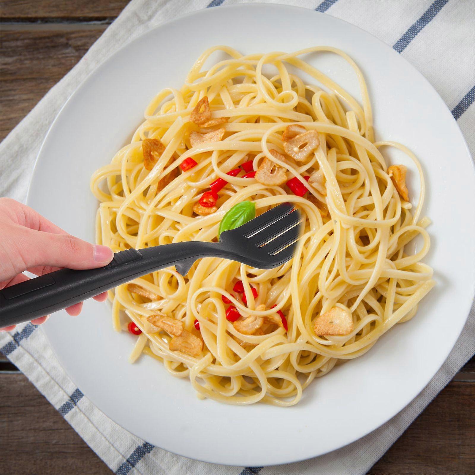 2Pcs Silicone Pasta Fork Multi-function Cooking Fork Reusable Fork ...