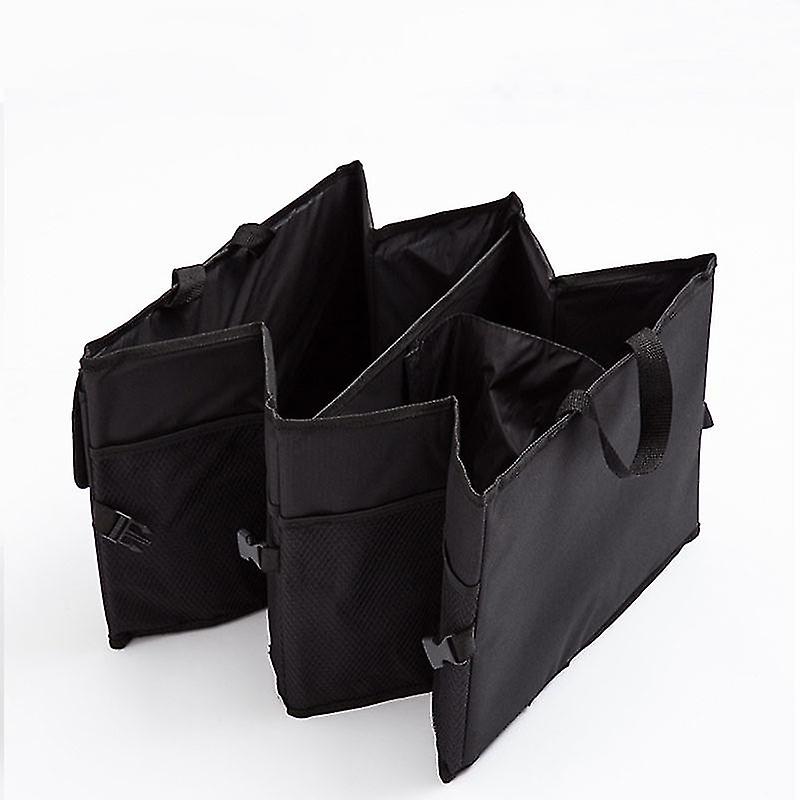 Car Trunk Organizer With Compartments Collapsible Cargo Storage ...
