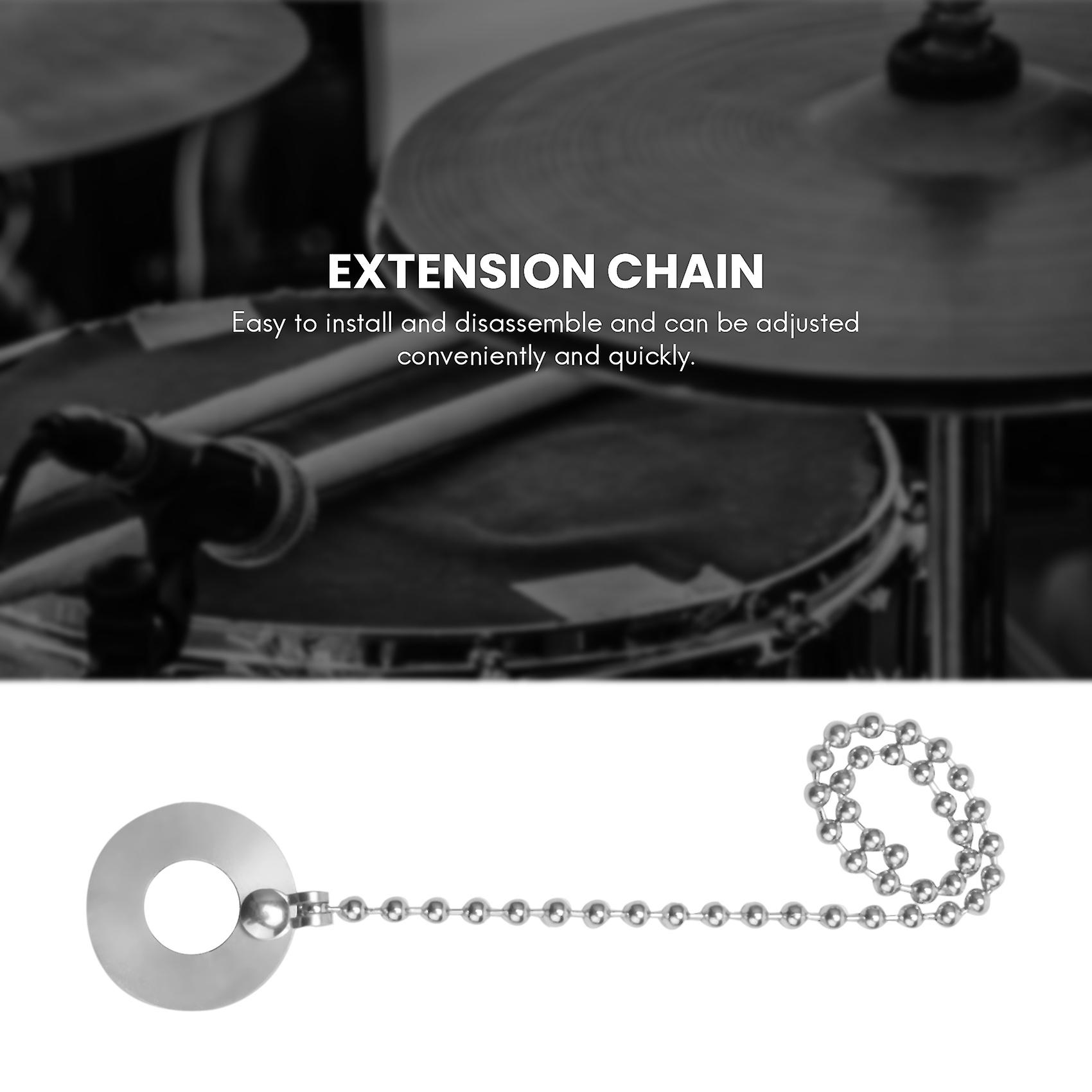Zinc Alloy Cymbal Sizzler Extension Chain For Drum Jazz Set Used For ...