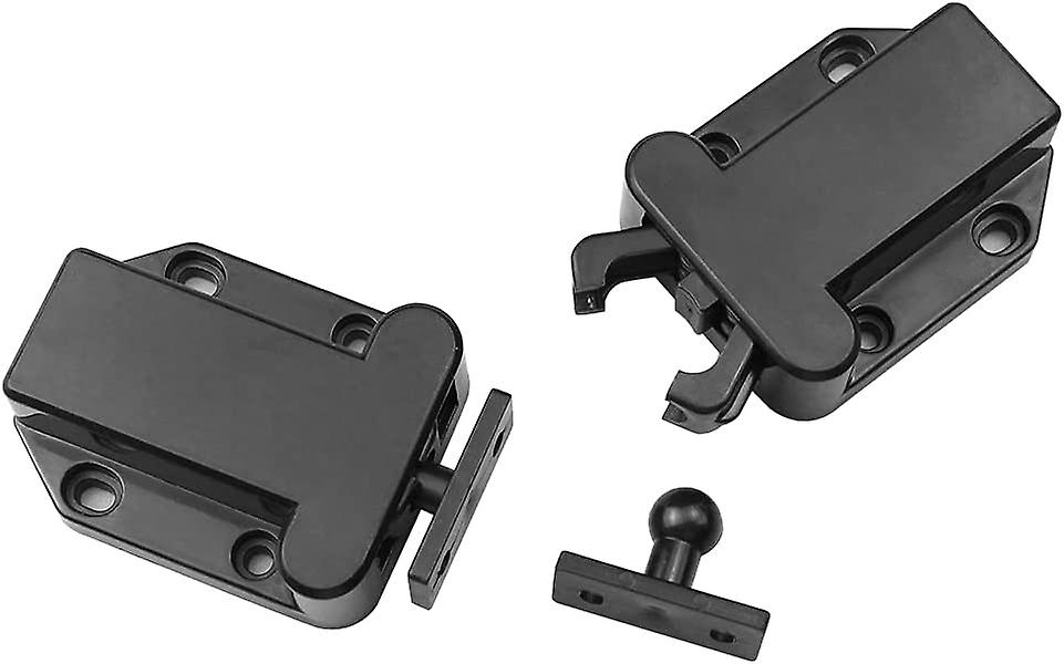 Pack of 6 Push Latches Spring Latches with Screws, Door Bolts with ...