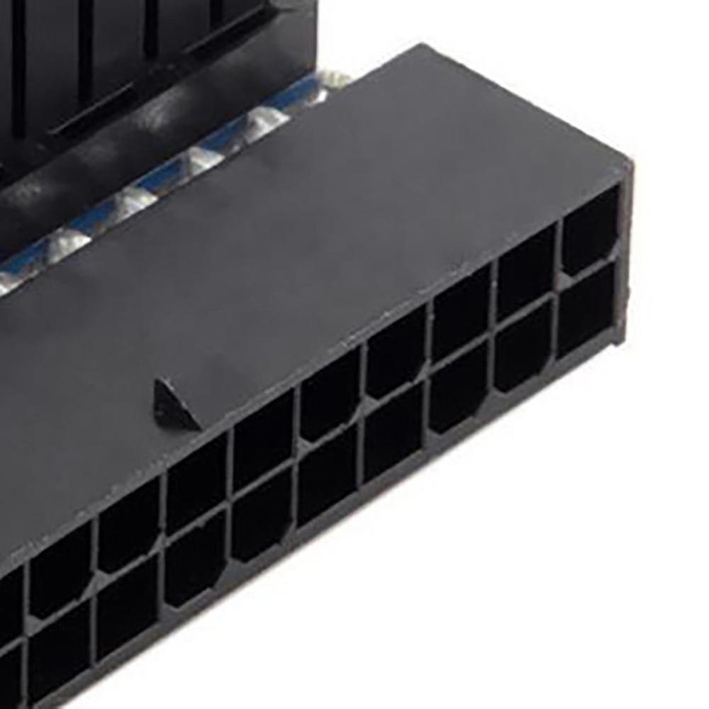 Motherboard Power Connector 24 Pin Turn 90 Degree Black Lossless ...