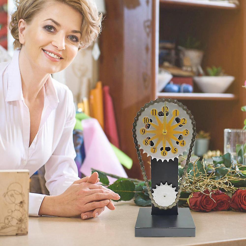 Seasonal & Holiday Decorations Steampunk Clock With Movement Gears Home ...