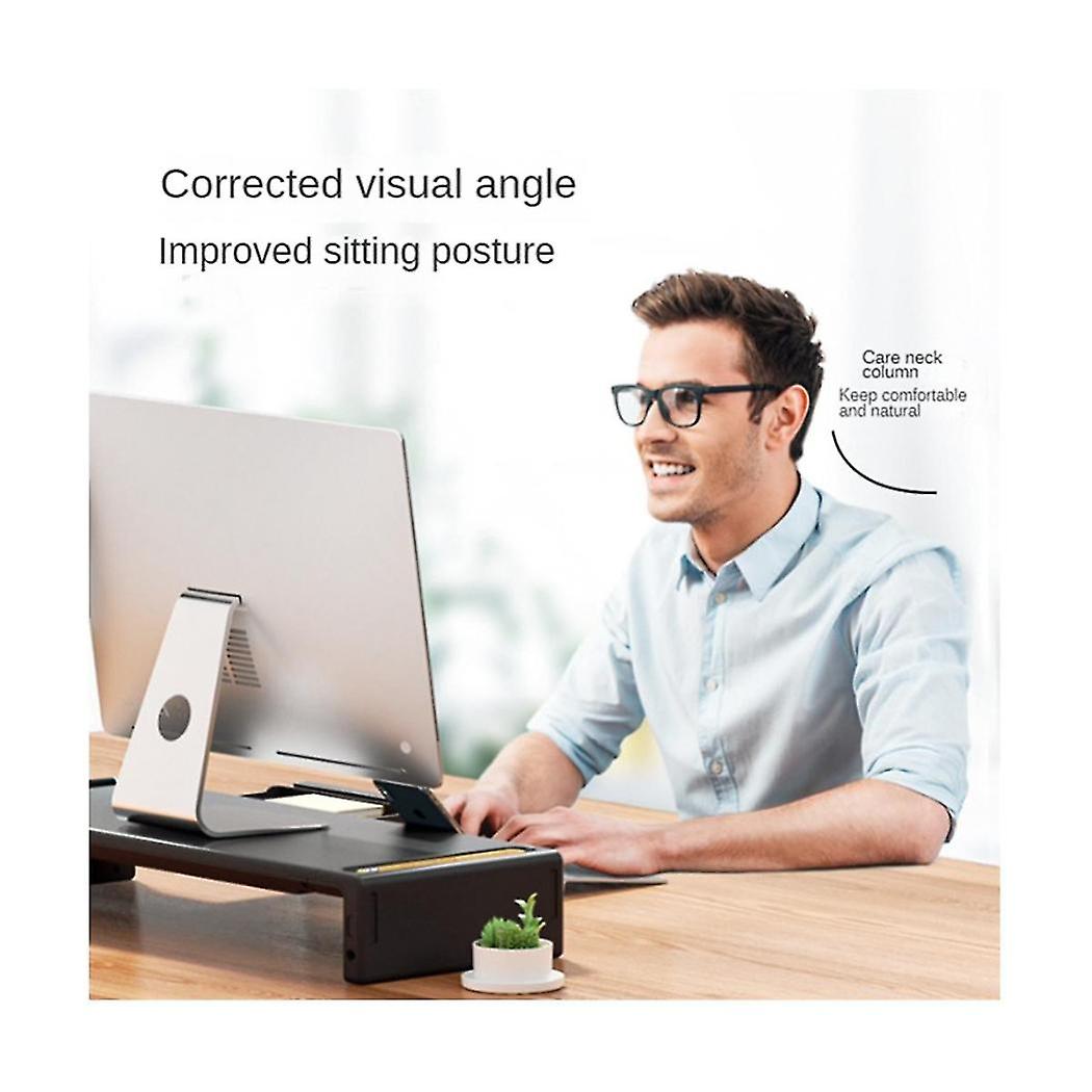 Monitor Increases Elevated Usb Expansion And Folding Computer Desktop ...