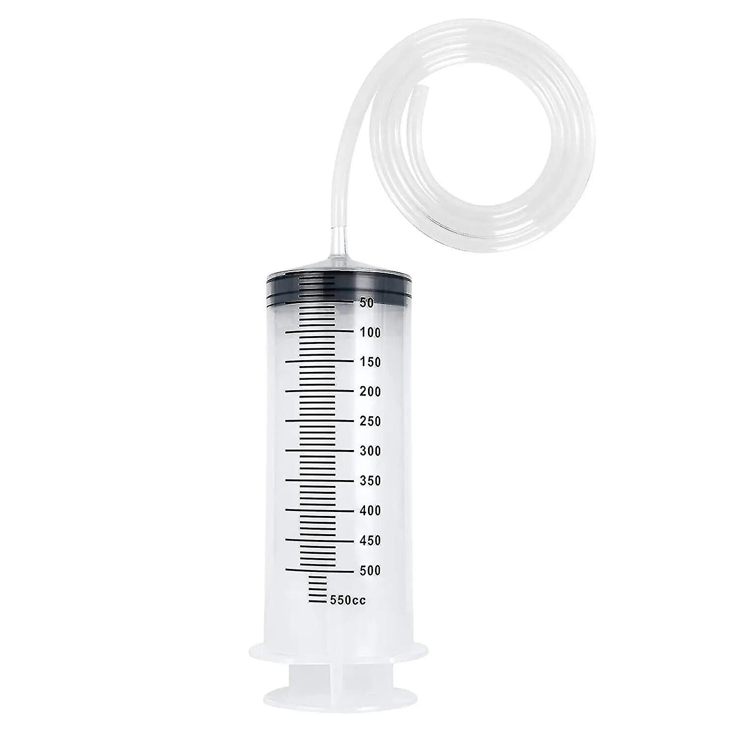 50ml 100ml 150ml 200ml 250ml 350ml 550ml Large Capacity Syringe Reusable Plastic Pump Nutrient ...