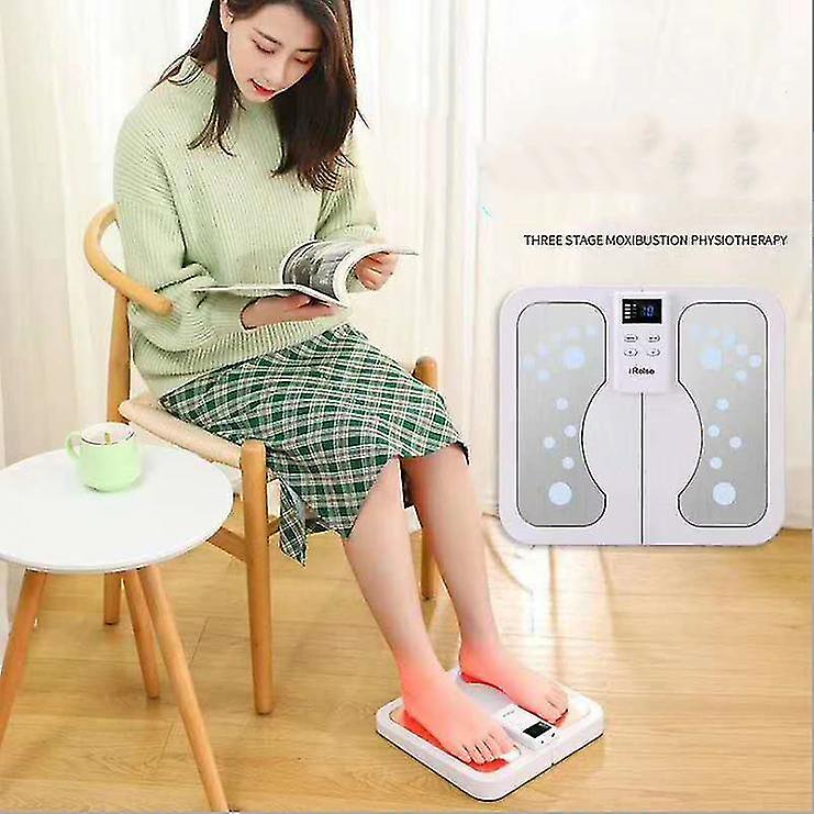 Foot Circulation Machine With Heat Foot Massager, For Foot Pain Relieve ...