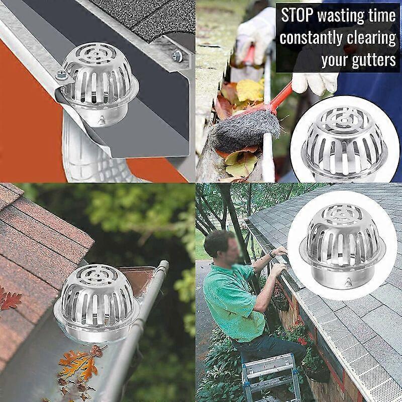 Gutter Protection Downspout Strainer Downspout Stop Downspout Pipe ...