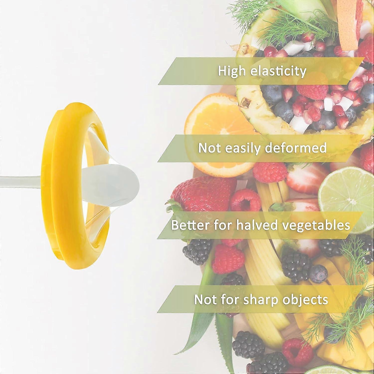 2pcs Fruit and Vegetable Storage Lemon Keeper for Fridge Stretch Pod ...