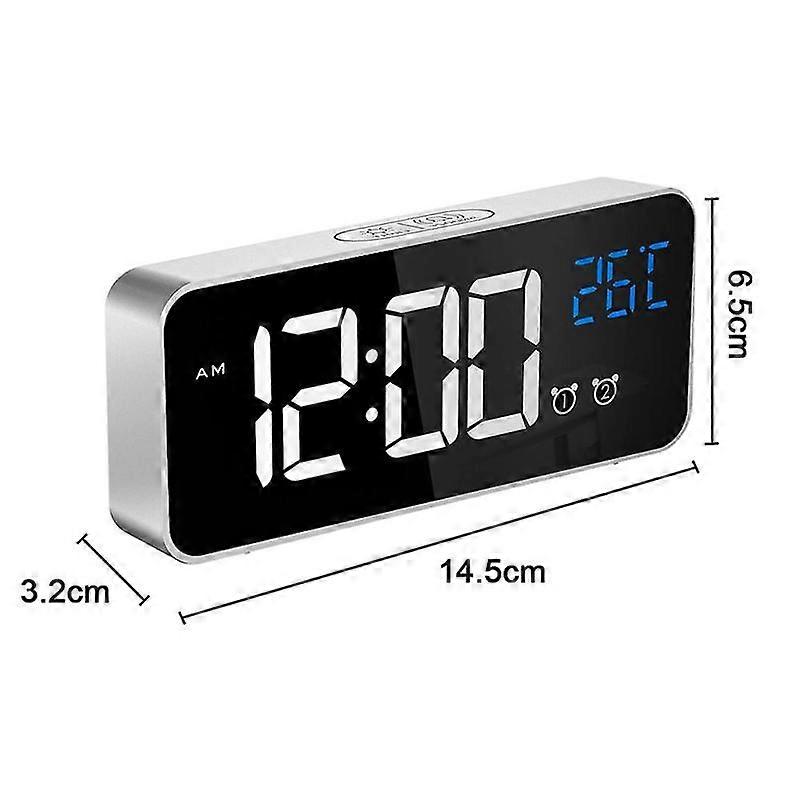 Barsinfi Large Digital Alarm Clock For Visually Impaired - Big Electric ...
