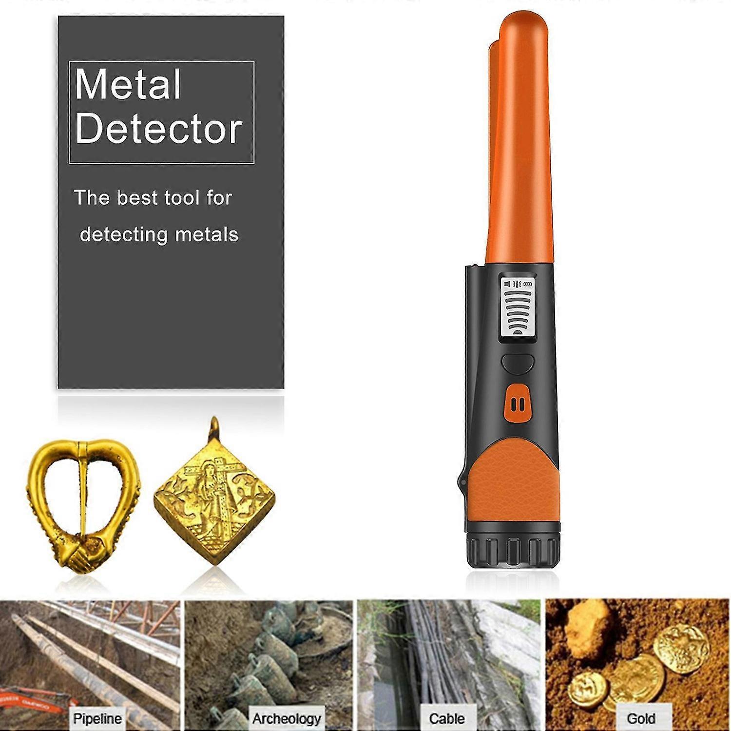 2025 New Professional Metal Detector Handheld Pinpointer Gold Depth ...