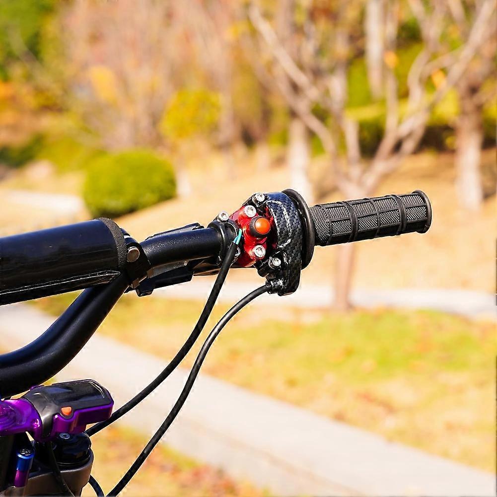 Motorcycle Throttle Grips Handlebar with Throttle Cable Handle Grip for ...