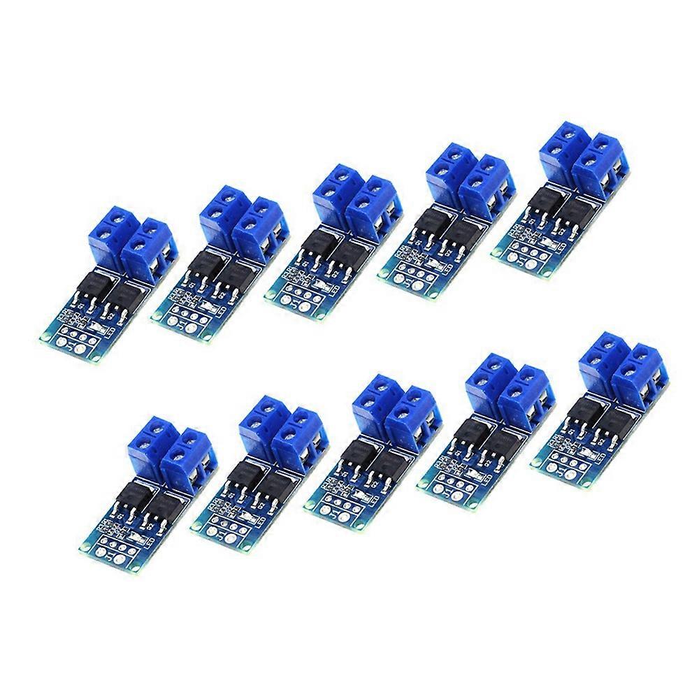 10PCS DC 5V-36V 15A(Max 30A) MOSFET MOS FET Trigger Switch Driver Module 0-20KHz PWM Regulator ...