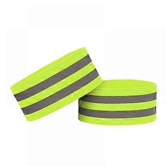 4 Pieces Reflective Bands Reflector Bands Compatible With Wrist, Arm ...
