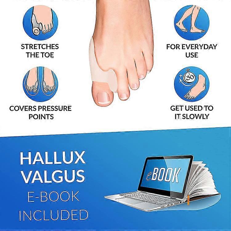 Finger Splints 5Pairs Toe Separators Small Thumb Valgus Orthosis Toe ...