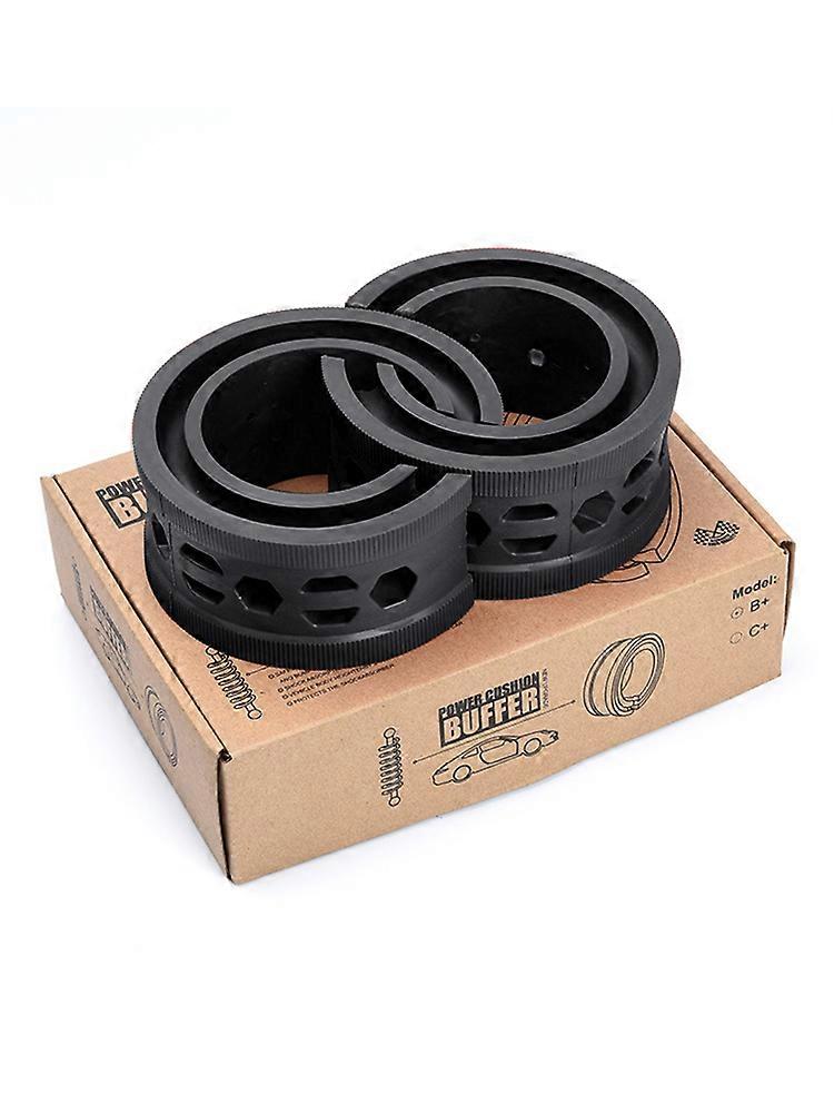19-Hole D Style Shock Absorber Cushion, Enhanced Rubber, Black, 2PCS ...